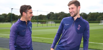 Home sweet home for Ben and Winksy | Tottenham Hotspur