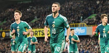 Jamie Donley scores first international goal for Northern Ireland ...